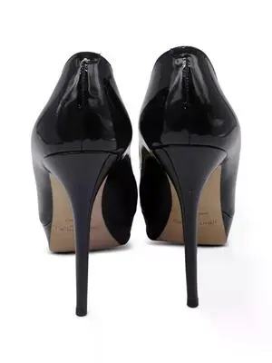 JIMMY CHOO Patent Leather Platform Pumps