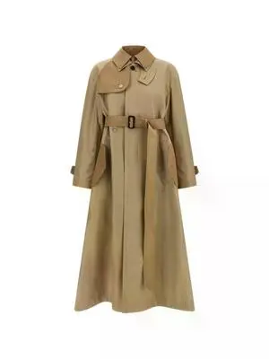 Sacai Double-layer Collared Trench Coat