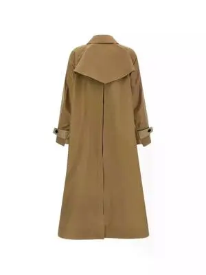Sacai Double-layer Collared Trench Coat