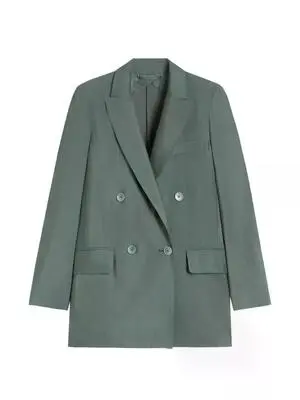 Max Mara Double-breasted Blazer - Green