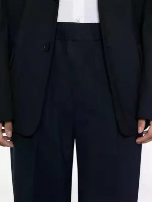 Zegna Pleated Elasticated Trousers