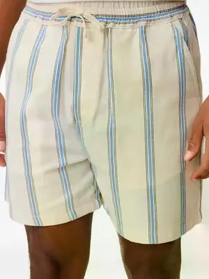 LES DEUX Lawson Striped Swim Shorts