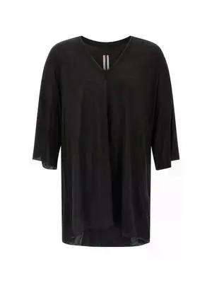 Rick Owens Tommy V-neck T-shirt - Black