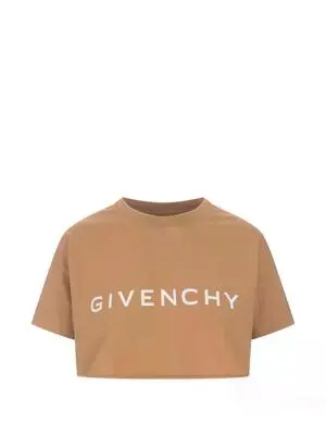 Givenchy Graphic Cropped T-shirt