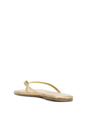 Tkees Square-toe Thong Sandals - Gold
