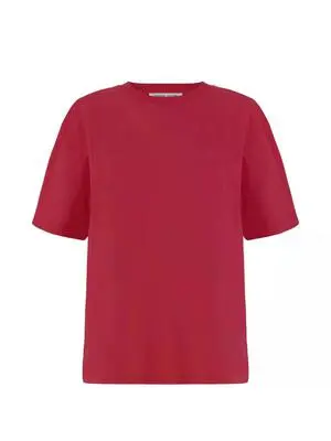 Carven Logo-detail T-shirt - Pink