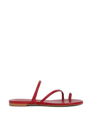REFORMATION Ludo Open-toe Strappy Sandals - Red