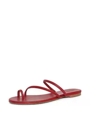 REFORMATION Ludo Open-toe Strappy Sandals - Red