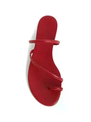 REFORMATION Ludo Open-toe Strappy Sandals - Red