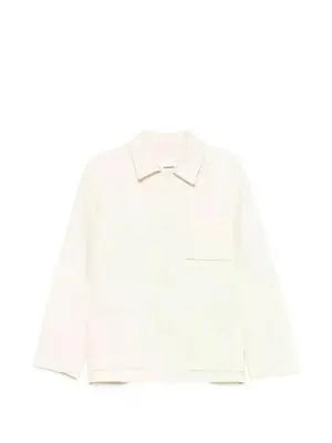 Sandro Chest-pocket Shirt Jacket - Neutrals