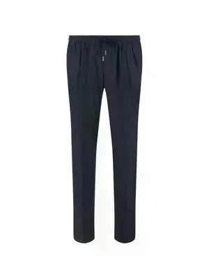 Boggi Milano City Drawstring Trousers