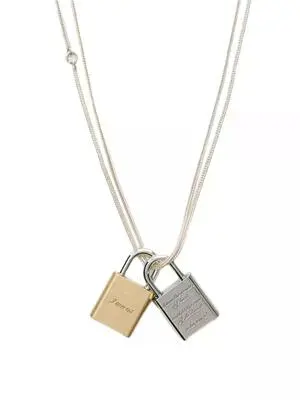 Our Legacy Riddle Padlock-detail Necklace