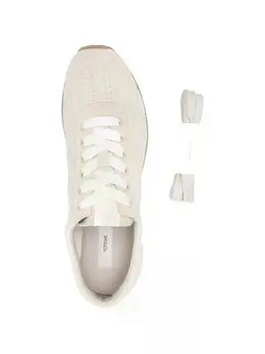 TOTEME Flex Suede Sneakers