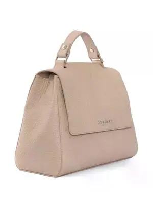 Orciani Tote Bag With Logo Detail - Neutrals