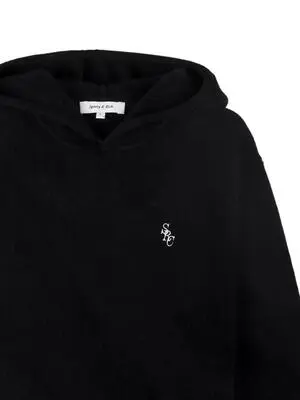 SPORTY & RICH Src Embroidered Hoodie