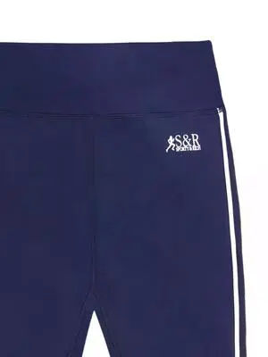 SPORTY & RICH Sr Runner Stripe-detail Leggings
