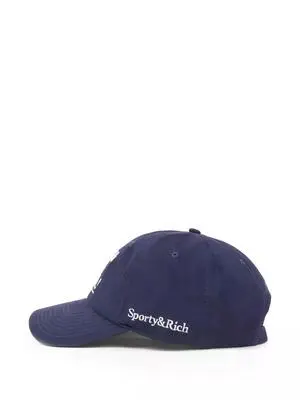 SPORTY & RICH Lettering-detail Cap