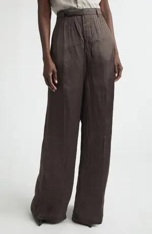 Rick Owens Light Wash Bottoms For Women