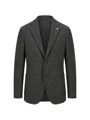L.B.M. 1911 Notch-lapel Single-breasted Blazer