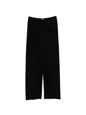 Nanushka Barrel Leg Elasticated Trousers - Black