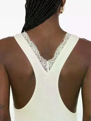 Nanushka Lace Detail Tank Maxi Dress
