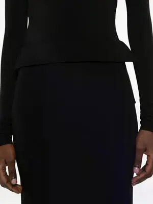 Nanushka Shada Long-sleeve Maxi Dress - Black