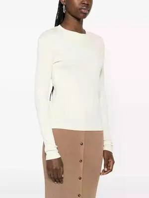 Nanushka Slim-fit Long-sleeve T-shirt - Yellow