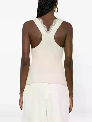 Nanushka Siara V-neck Tank Top - Neutrals