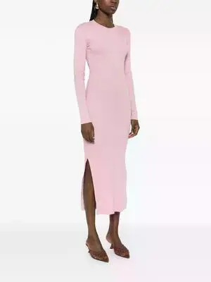 Nanushka Long-sleeve Cut-out Midi Dress