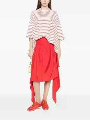 Plan C Striped Short-sleeve T-shirt - Neutrals