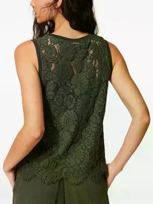 TWINSET Embroidered Lace Blouse
