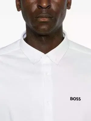 BOSS Logo-embroidered Shirt