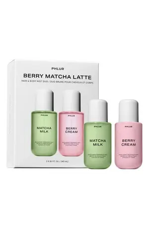 PHLUR Berry Matcha Hair & Body Mist Set $68 Value - No Color