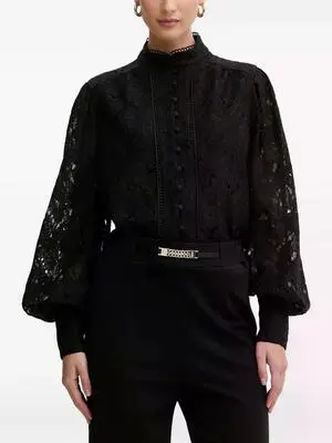Bardot Olessia Lace Buttoned Top
