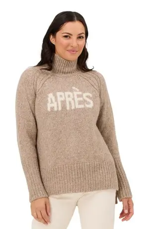 Krimson Klover Apres Baby Alpaca Tunic - Oat