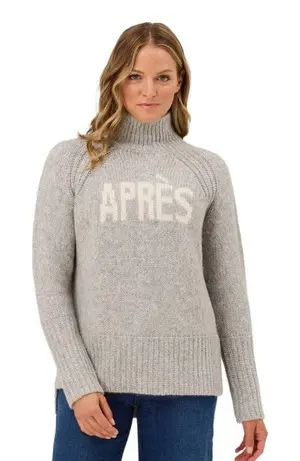Krimson Klover Apres Baby Alpaca Tunic - Silver