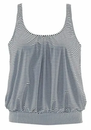 LASCANA Striped Tankini Top