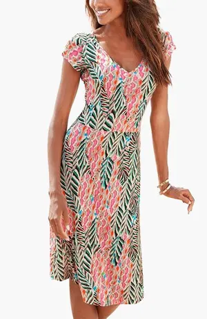 Lascana Short Sleeve Day Dresses