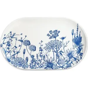 CASKATA Summer S Large Coupe Oval Platterporcelain