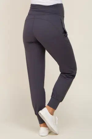 PINKBLUSH Soft Maternity Jogger Pants