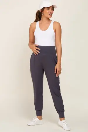 PINKBLUSH Soft Maternity Jogger Pants