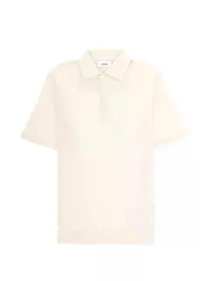 LARDINI Buttoned Polo Shirt - Neutrals