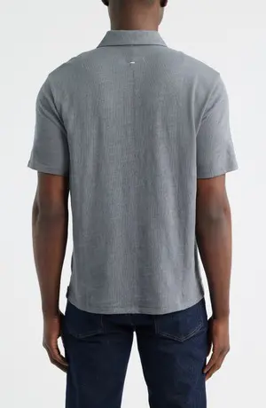 Rag & Bone Classic Flame Cotton Polo