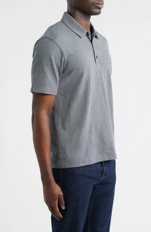 Rag & Bone Classic Flame Cotton Polo