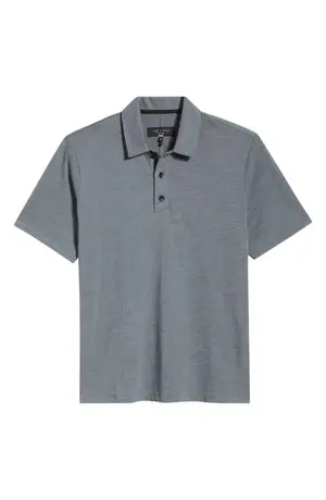 Rag & Bone Classic Flame Cotton Polo