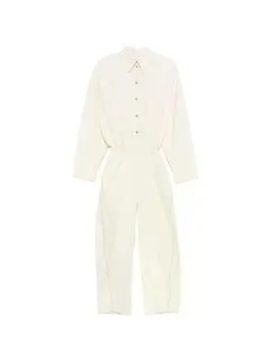 Nanushka Binding Detail Jumpsuit - Neutrals