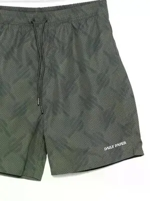DAILY PAPER Patterned Swim Shorts
