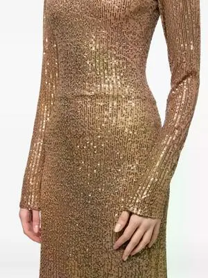 ATU BODY COUTURE Sequin-embellished Maxi Dress