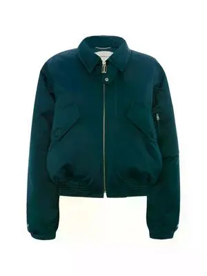 Victoria Beckham Padded Bomber Jacket - Blue