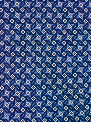 Brioni Pattern Tie - Blue